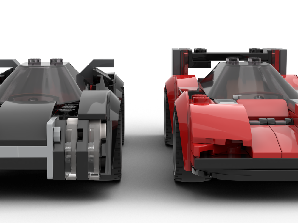 LEGO MOC LMX Saker GTR and Deus Sangius LMP by Welsh Dynasty Builds ...