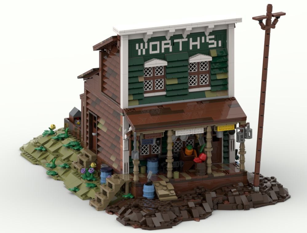 LEGO MOC-250965 Red Dead Redemption 2 - General Store by Pontus ...