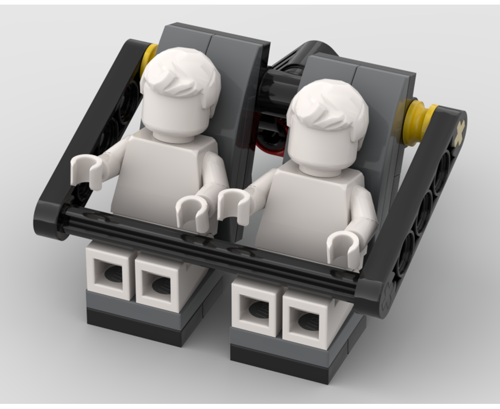 LEGO MOC Robot Arm Ride - Minifig Seats by gubsters | Rebrickable ...