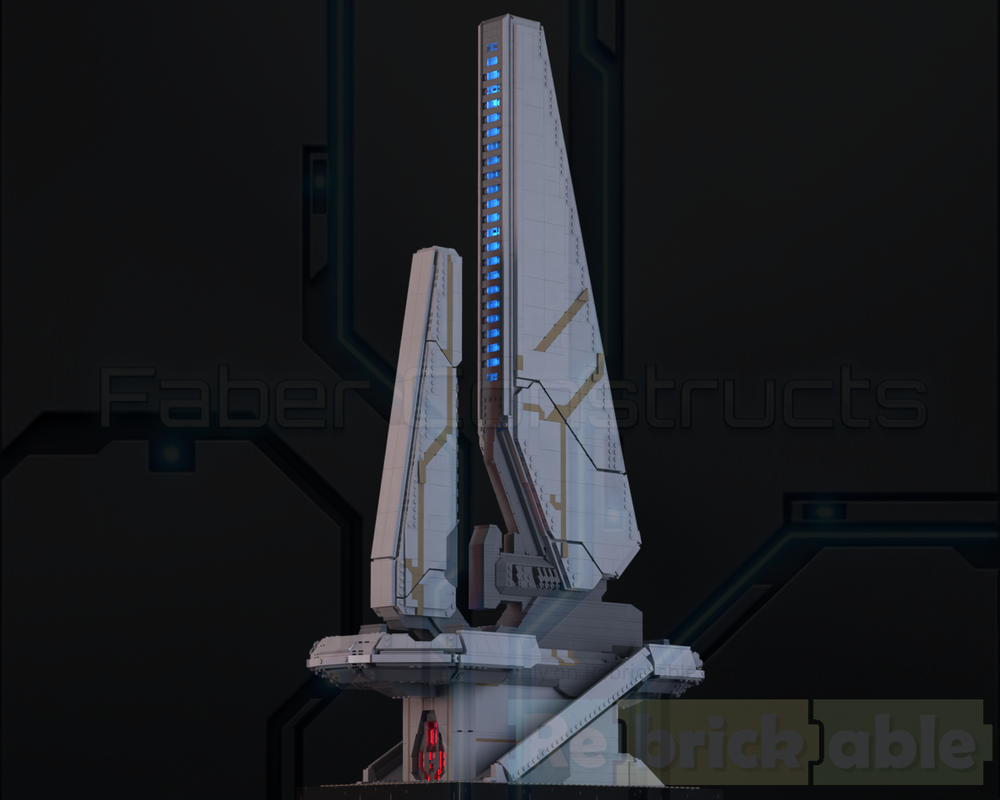 LEGO MOC-250999 Beacon Tower (Halo Infinite) by Builder Faber ...