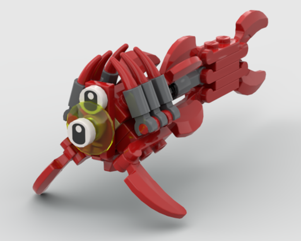 LEGO MOC-251044 Astro Fish by IdeasBricks | Rebrickable - Build with LEGO