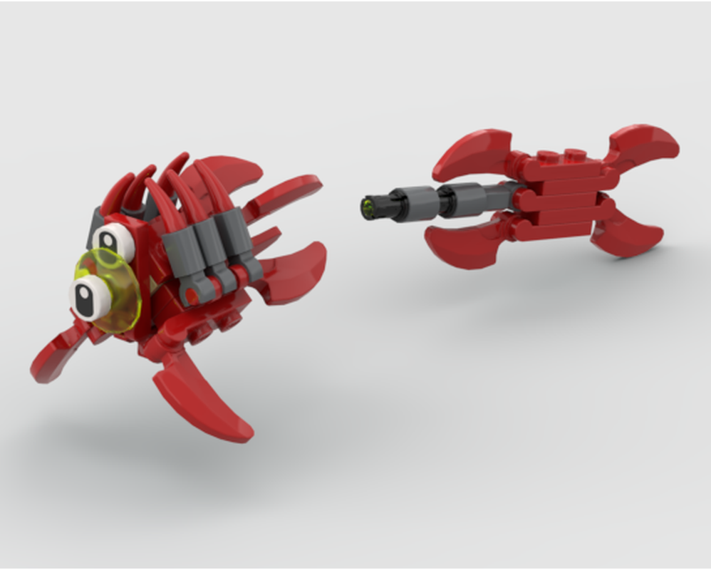 LEGO MOC Astro Fish by IdeasBricks | Rebrickable - Build with LEGO