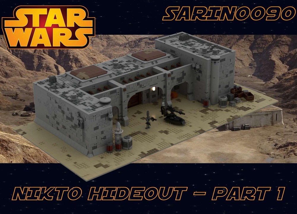 LEGO MOC-251077 SW - Nikto Hideout Part 1 by Sarinoo90 | Rebrickable ...