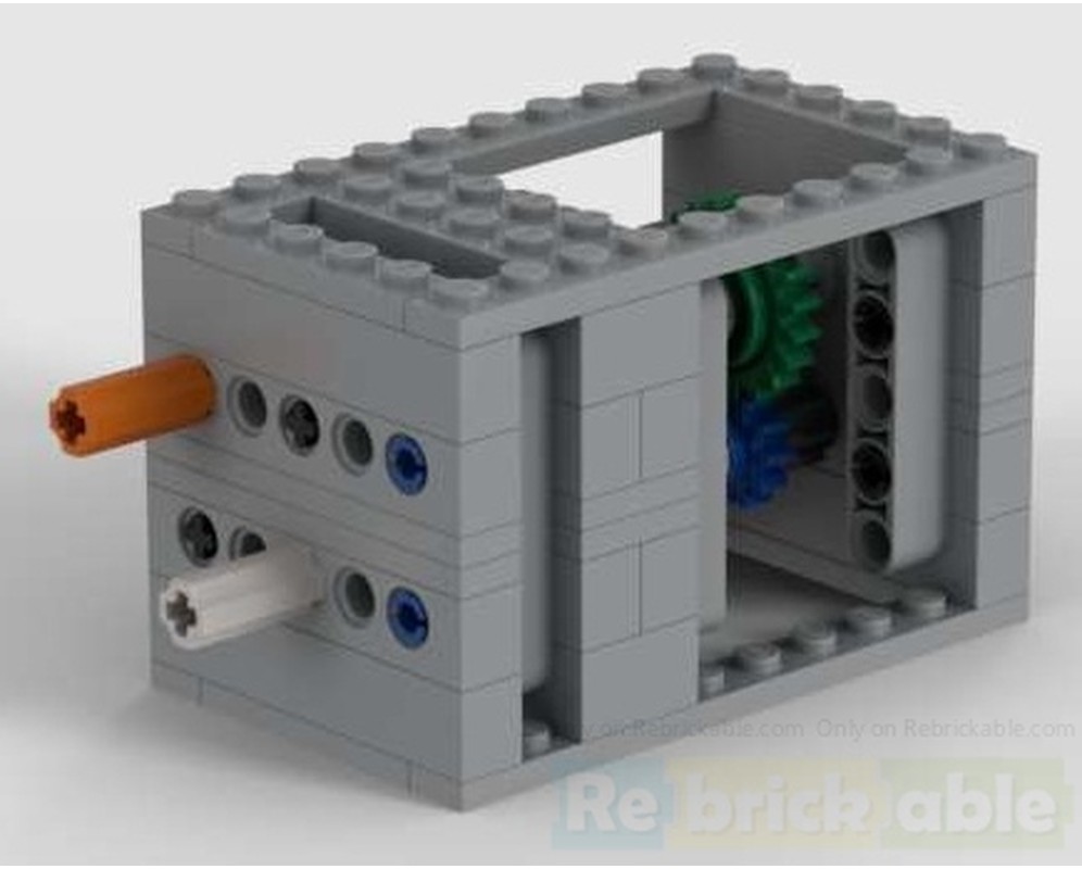 LEGO MOC-251079 Heavy Duty 3 Speed Sequential Transmission by ...