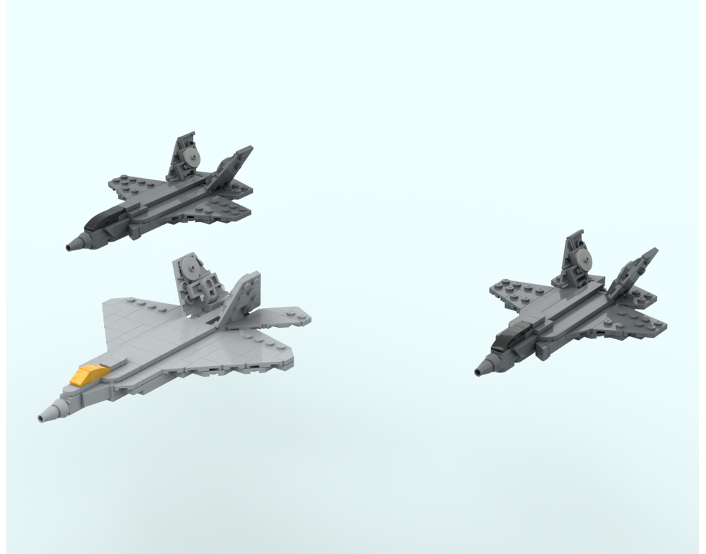 LEGO MOC-251087 Modern USAF Fighter Pack (1:100) by boudjeml ...