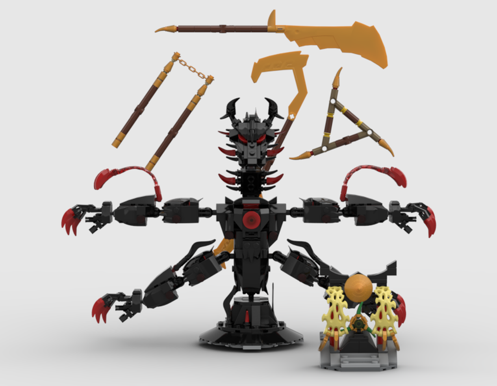 LEGO MOC-251095 MOC - Ninjago - Corrupted Wolf Mech by Silvr_sky ...