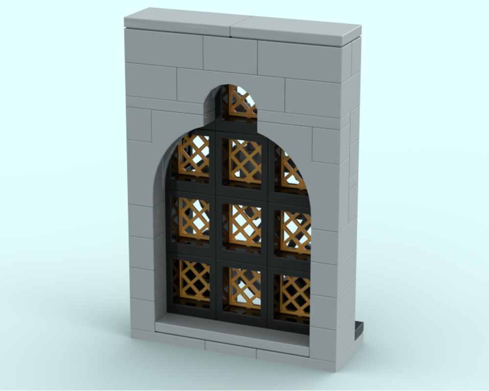 LEGO MOC-251100 Trefoil Window II by Castle_Builder | Rebrickable ...
