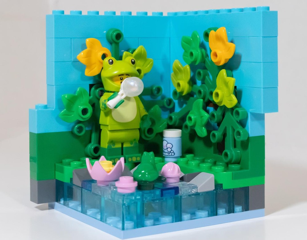 LEGO MOC-251110 Frog Pond by bricksbyallen | Rebrickable - Build with LEGO