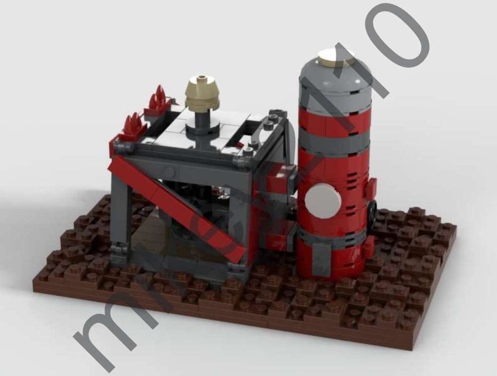 LEGO MOC-251124 Warhammer 40k - DoW Ork Generator by mikey2110 ...