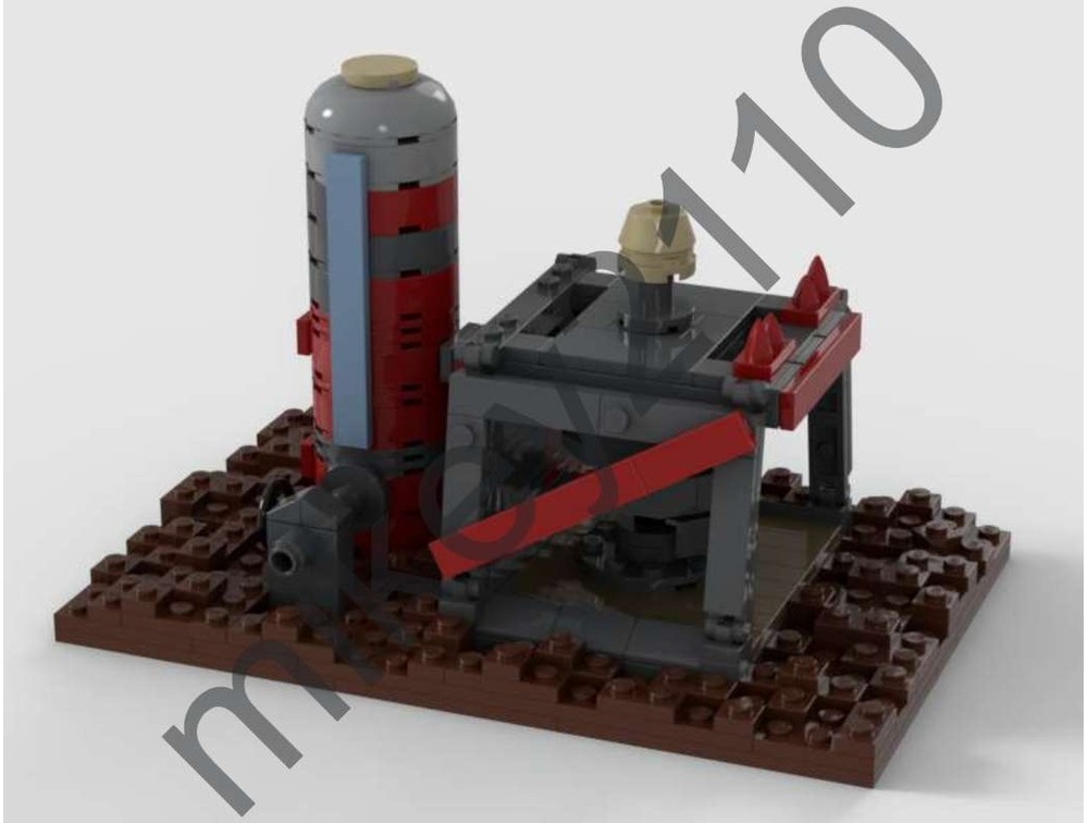 LEGO MOC-251124 Warhammer 40k - DoW Ork Generator by mikey2110 ...
