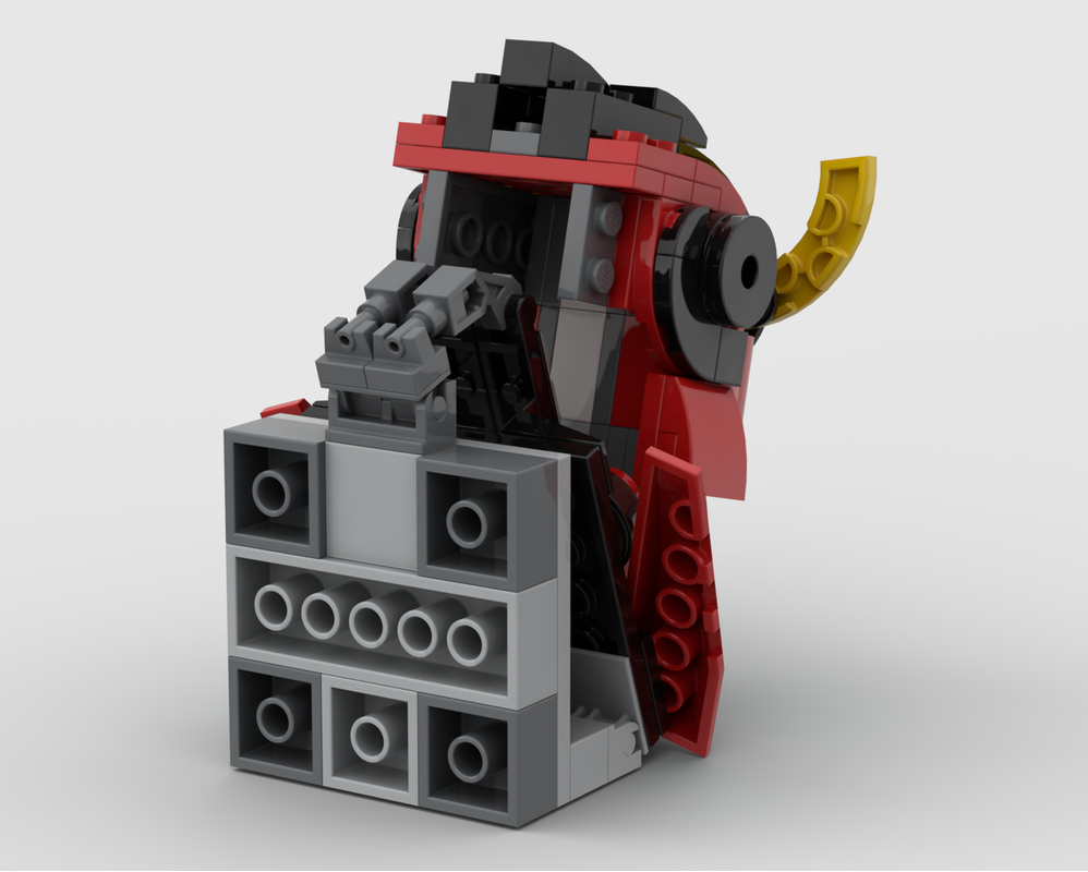 LEGO MOC-251127 Gurren Lagann Character Fridge Magnet by brick_squirrel ...