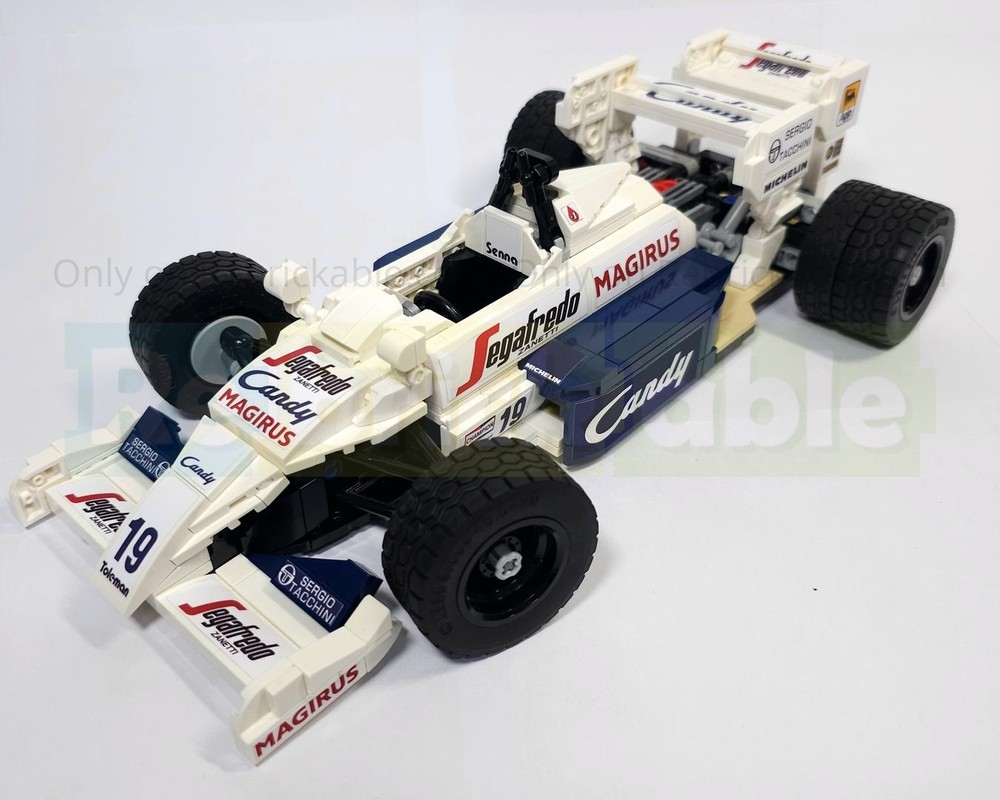 LEGO MOC Toleman TG184 by WBsupercars_V.b | Rebrickable - Build with LEGO