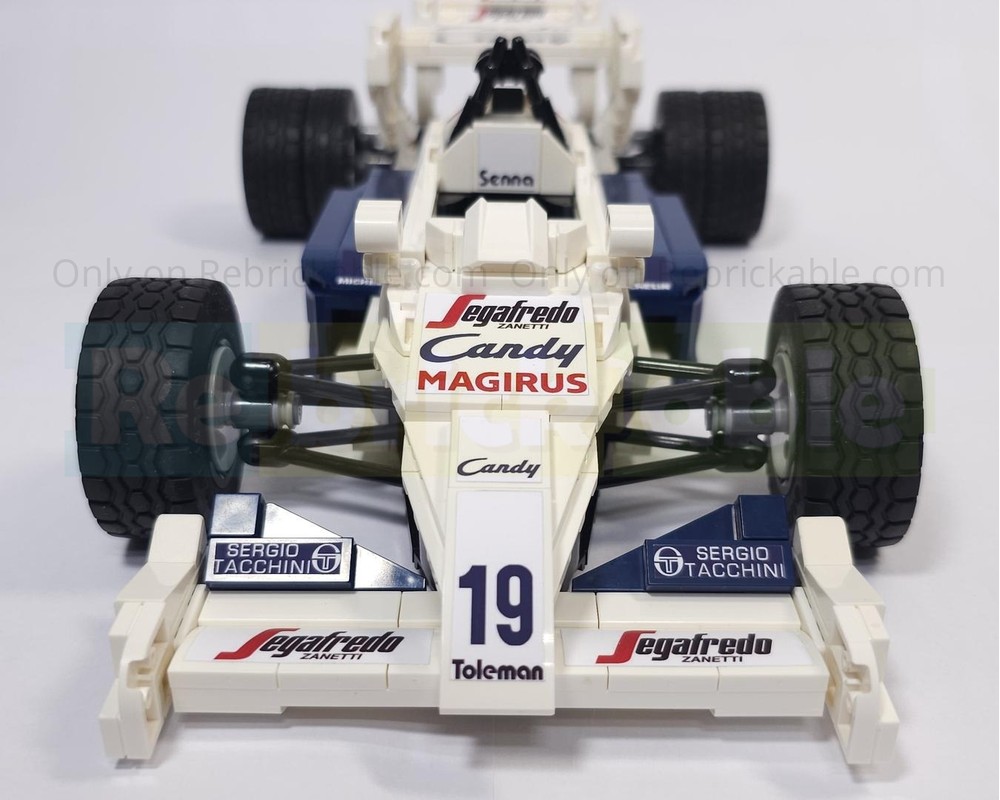 LEGO MOC Toleman TG184 by WBsupercars_V.b | Rebrickable - Build with LEGO