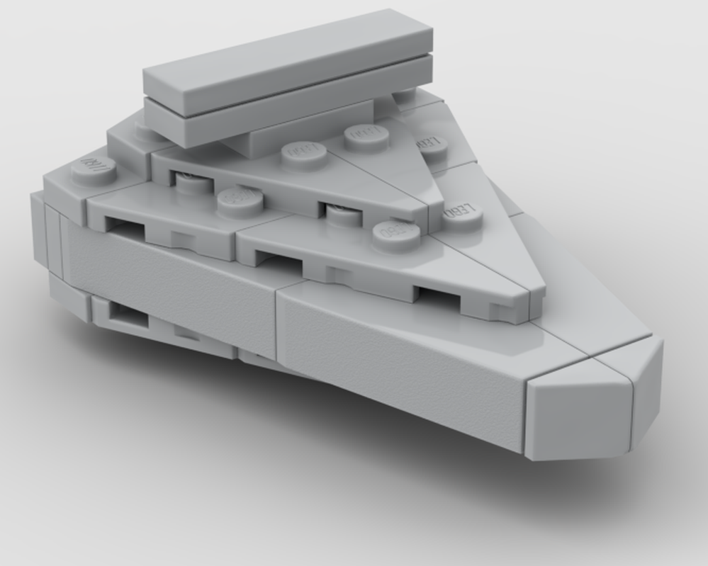 LEGO MOC-251177 Micro Star-Destroyer by ELLIOTmtz | Rebrickable - Build ...
