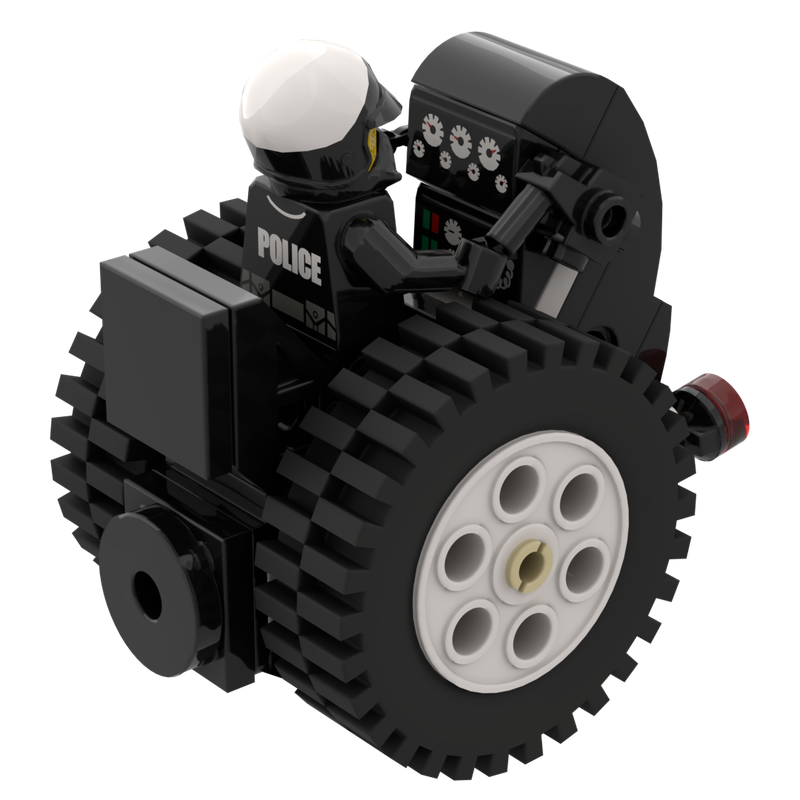 LEGO MOC-251285 Police Segway by JCBrickster | Rebrickable - Build with ...
