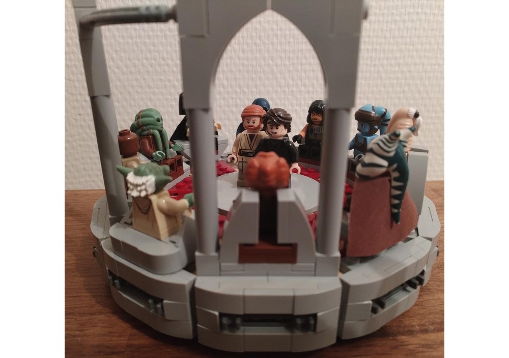 LEGO MOC-251289 High council minifig display by My Beef | Rebrickable ...