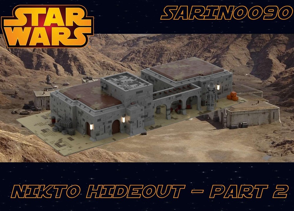 LEGO MOC-251296 SW - Nikto Hideout Part 2 by Sarinoo90 | Rebrickable ...