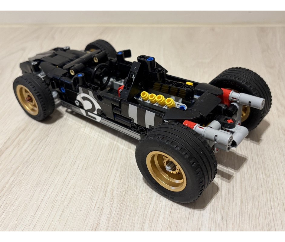 LEGO MOC-251305 1966 Brabham BT19 F1 – LEGO Technic 42223 1966 Ford ...