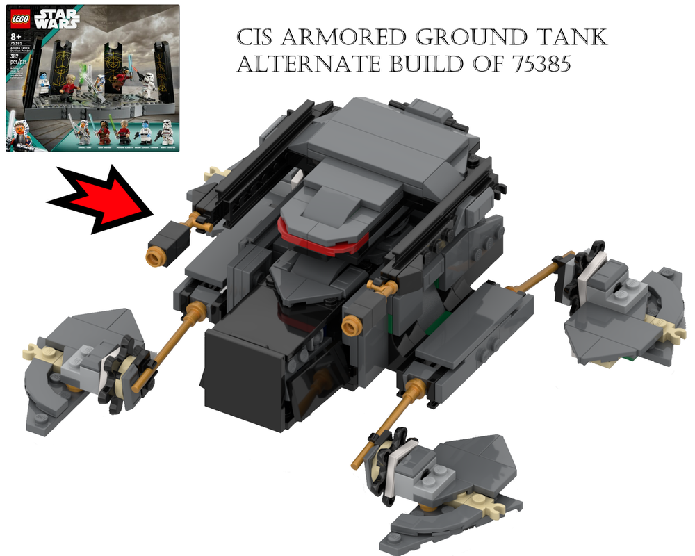 LEGO MOC-251383 CIS Ground Armored Tank (75385 Alternate Build) by ...