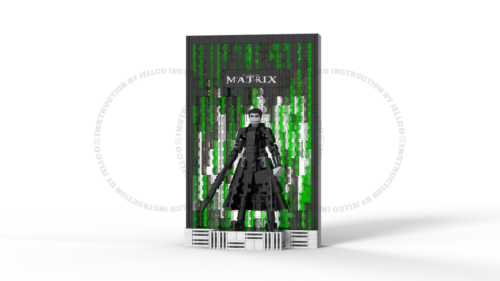 LEGO MOC-251460 Micro Matrix Concept Series PART II : Micro Poster "The ...