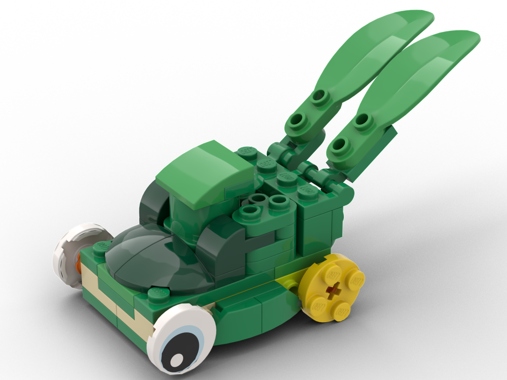 LEGO MOC 31377 Lawn Mower by Rovel | Rebrickable - Build with LEGO