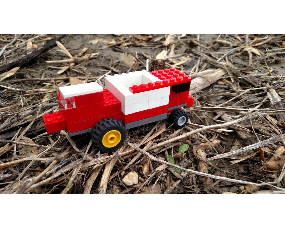 LEGO MOC Massey Ferguson MF 510 Combine with Corn head by lewis695 ...