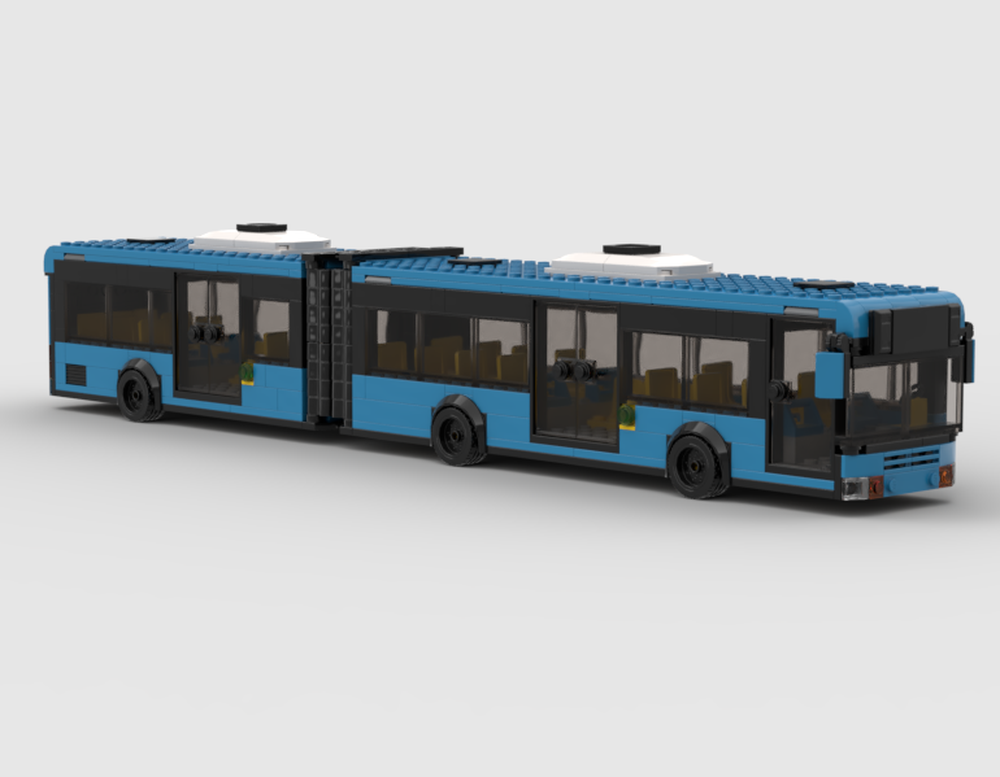 LEGO MOC-251529 Articulating Transit Bus by JDPBuilds | Rebrickable ...