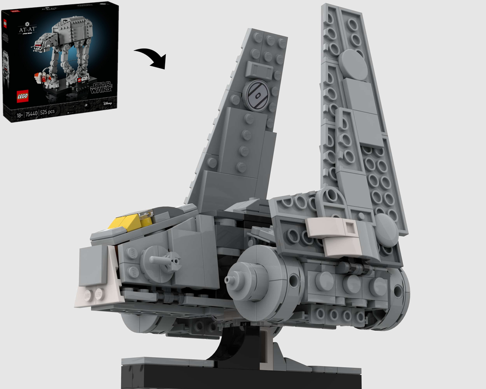 LEGO MOC-251531 Imperial Nu-Class Attack Shuttle Midi Scale - Alternate ...