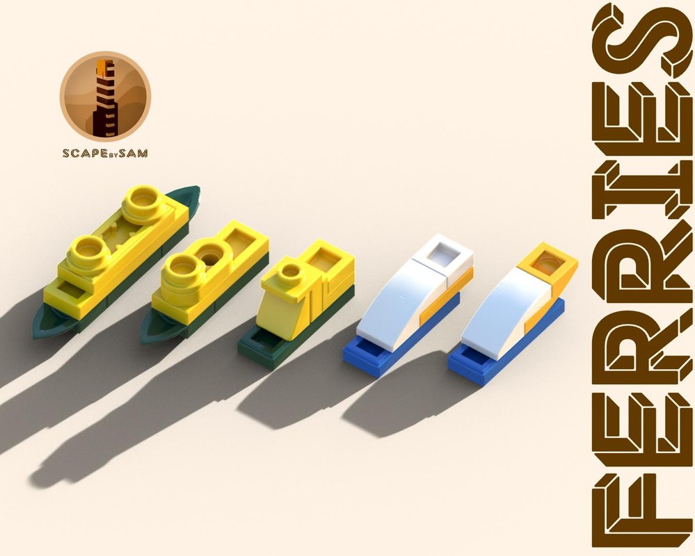 LEGO MOC-251598 Sydney Ferries - A Vehicle Piece by Scapebysam ...