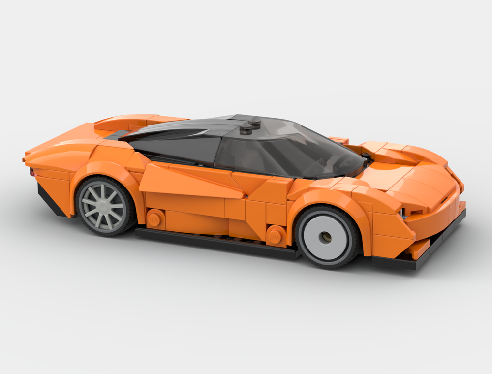 LEGO MOC-251607 McIaren speedtail in orange by Kaulenon | Rebrickable ...