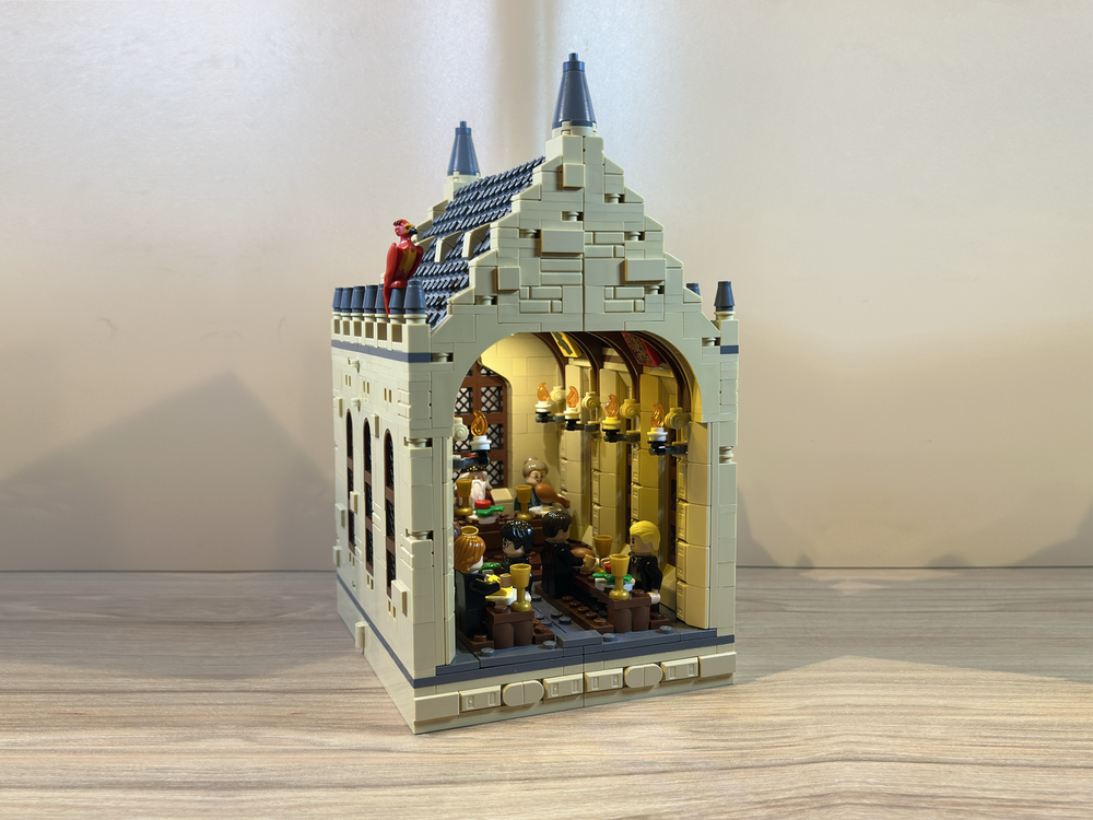 LEGO MOC-251611 HP Great Hall Book Nook by luxx_builds | Rebrickable ...