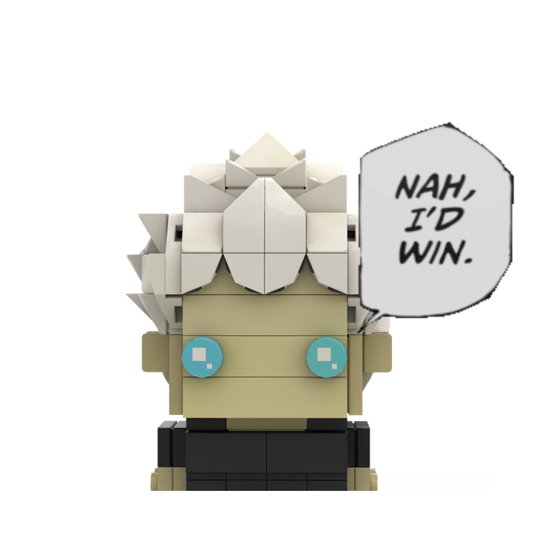 LEGO MOC-251635 Satoru Gojo: Strongest Sorcerer of Today by NULLIKUH ...