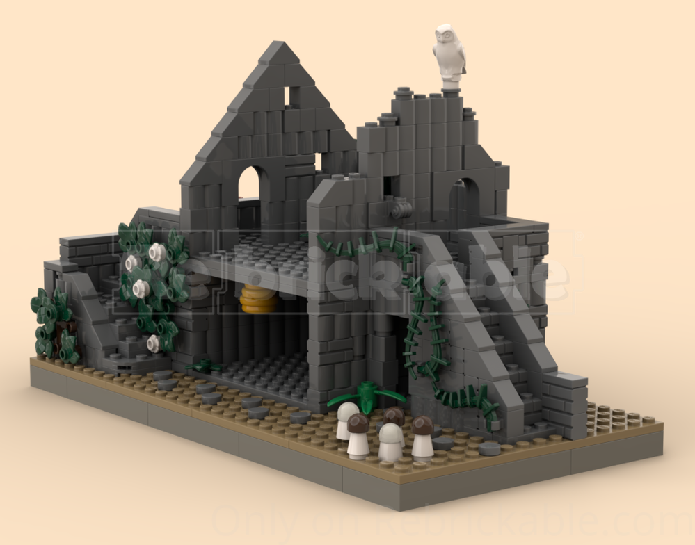 LEGO MOC-251714 Portland Witch's Castle by Tabor | Rebrickable - Build ...
