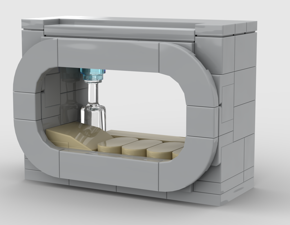 LEGO MOC Imperial bunk bed (no back wall, 3 studs deep version) by ...