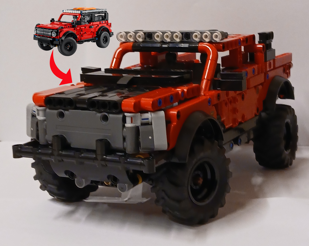 LEGO MOC-251717 42213 Ford Raptor Trophy Truck by The Brickerman ...