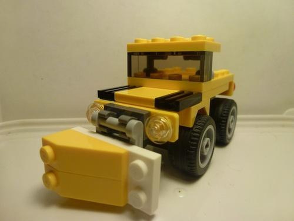 LEGO MOC 30283 Land Rover Defender 90 w/snow plough by perbonde ...