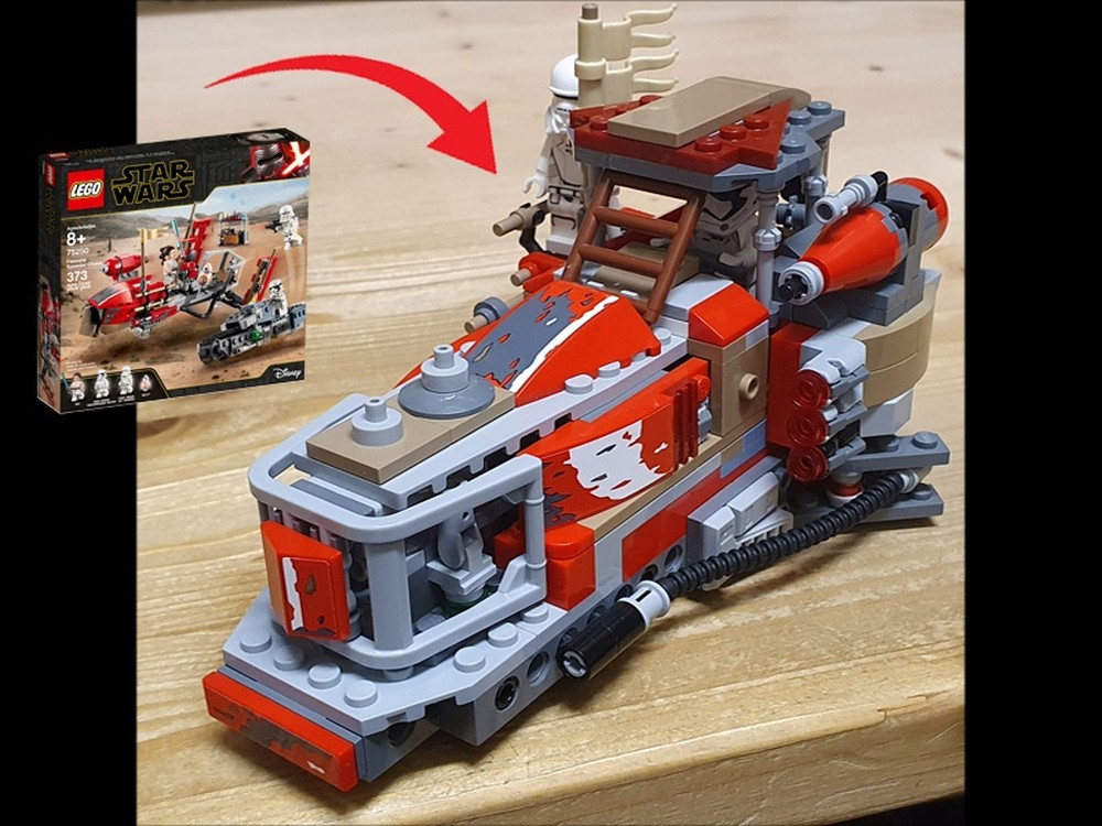 LEGO MOC-251808 Pasaana Speeder Patrol by DaveDATlay | Rebrickable ...