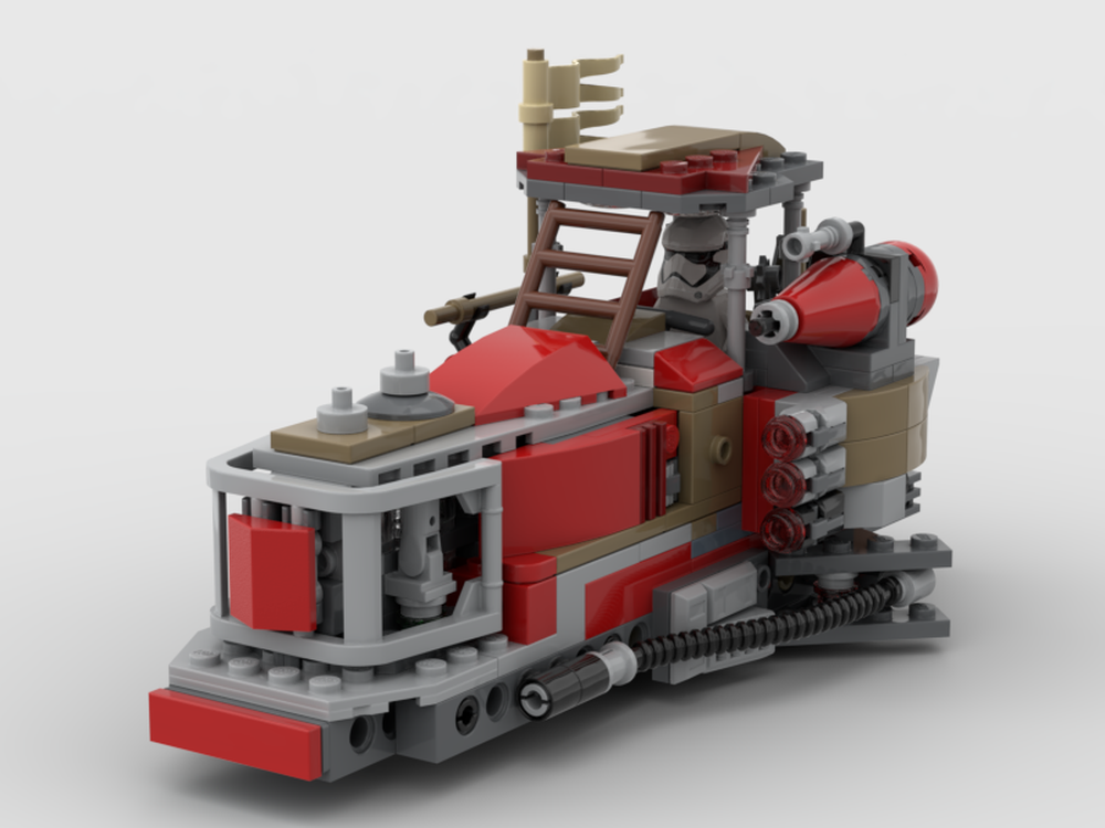 LEGO MOC-251808 Pasaana Speeder Patrol by DaveDATlay | Rebrickable ...