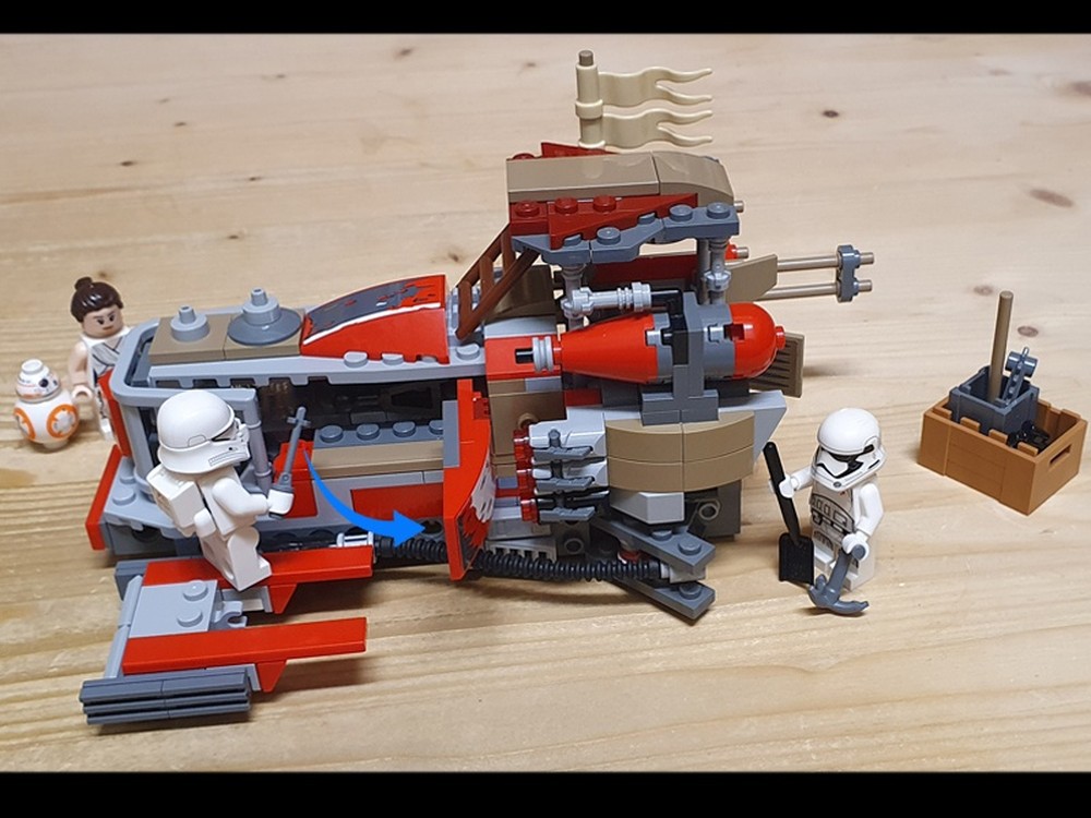 LEGO MOC-251808 Pasaana Speeder Patrol by DaveDATlay | Rebrickable ...