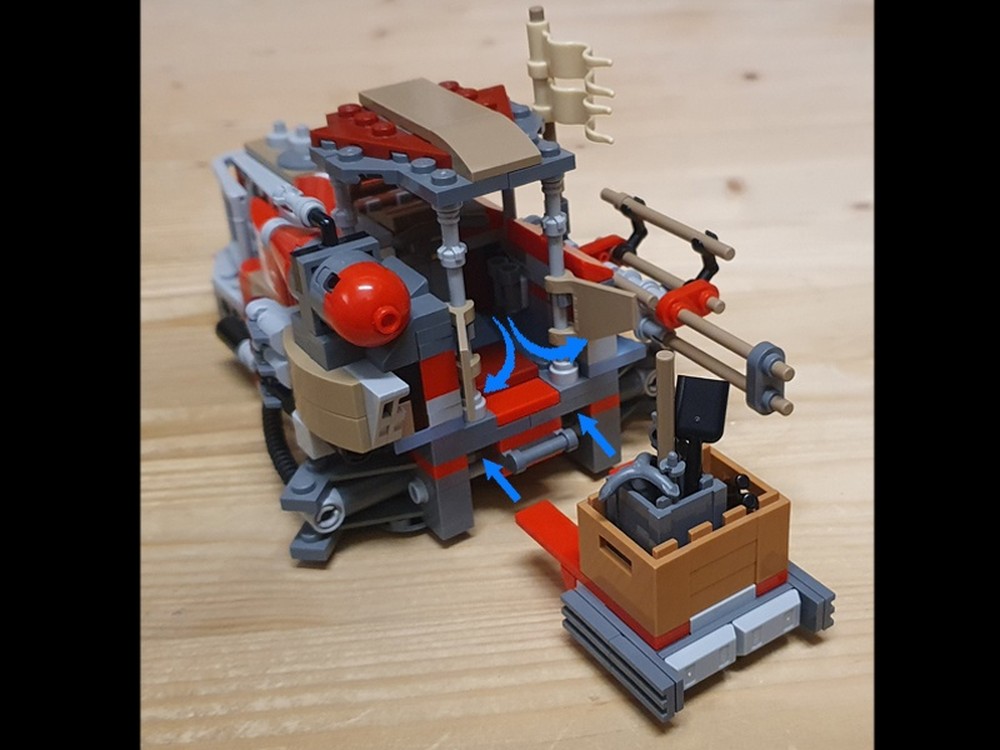 LEGO MOC-251808 Pasaana Speeder Patrol by DaveDATlay | Rebrickable ...