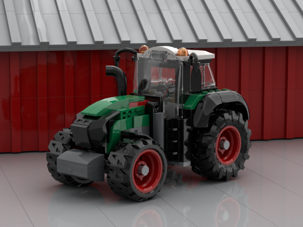 LEGO MOC-251847 Fendt 1050 Vario (60498 Tractor Mod) by Northwoods ...
