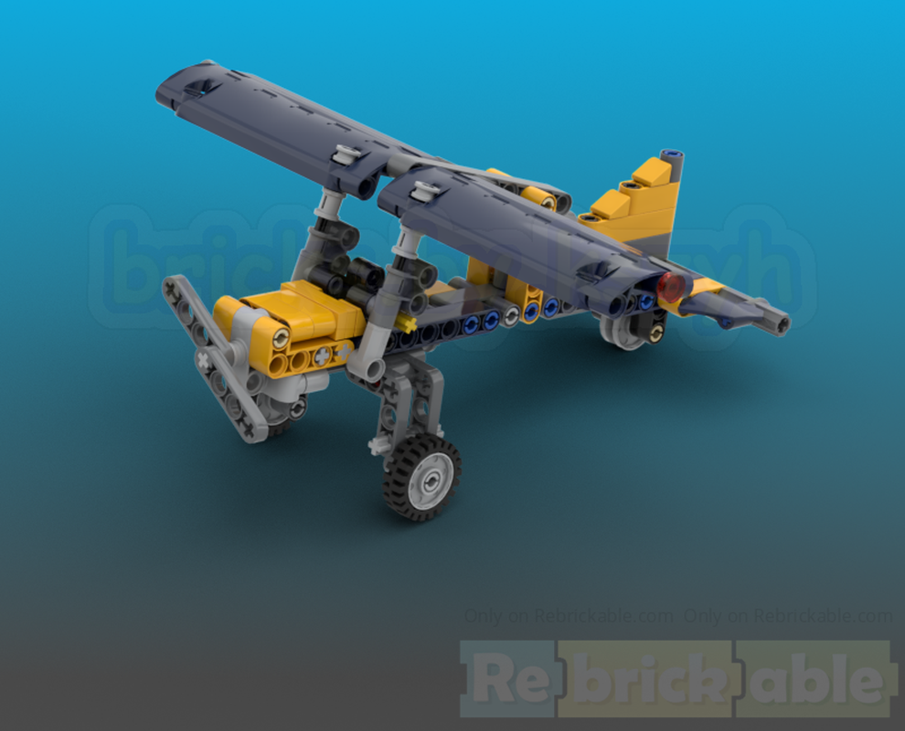 LEGO MOC-251888 Bush Plane (42147 Dump Truck Alternate) by kszyh ...
