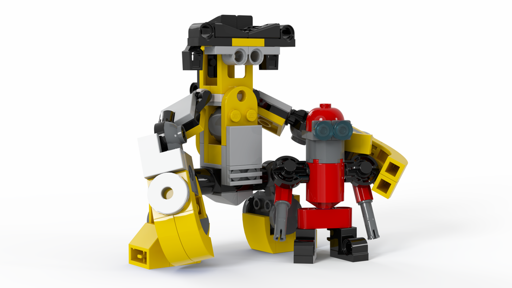 LEGO MOC-251908 Robot Dad by Perlin | Rebrickable - Build with LEGO