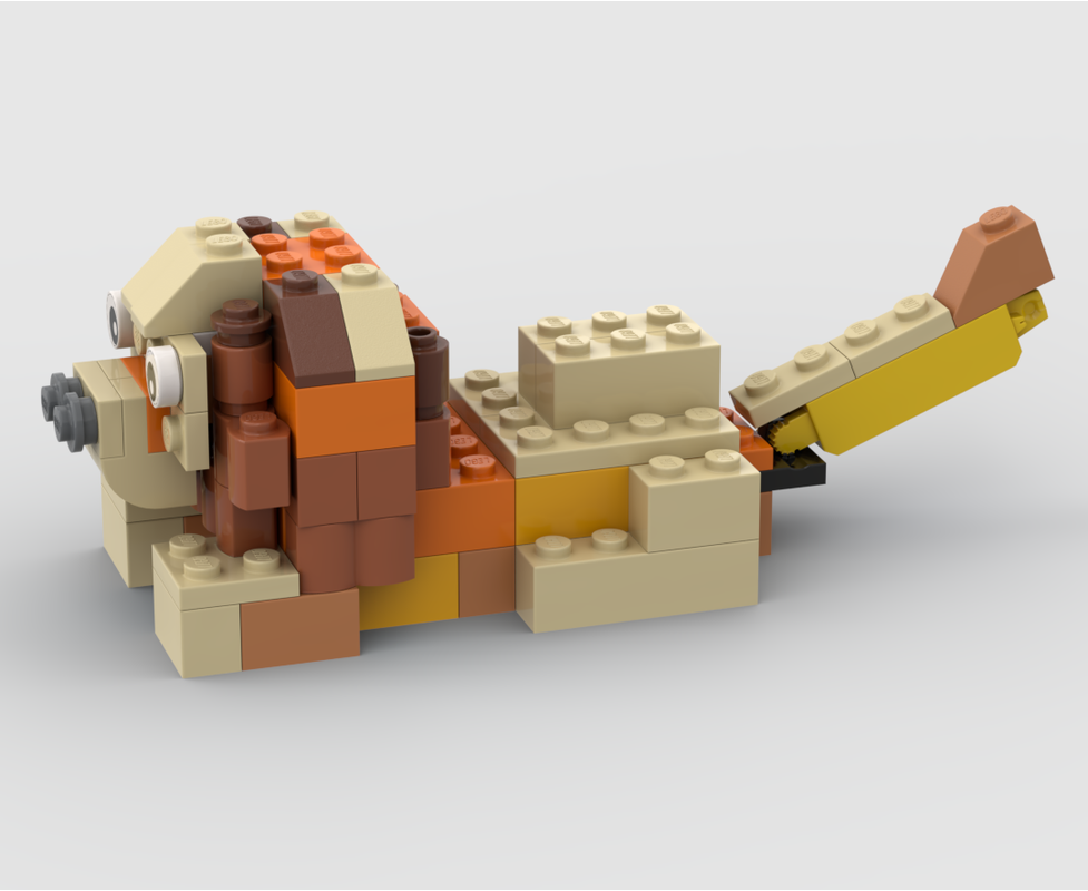 LEGO MOC-251922 Lion by Ariavederci | Rebrickable - Build with LEGO