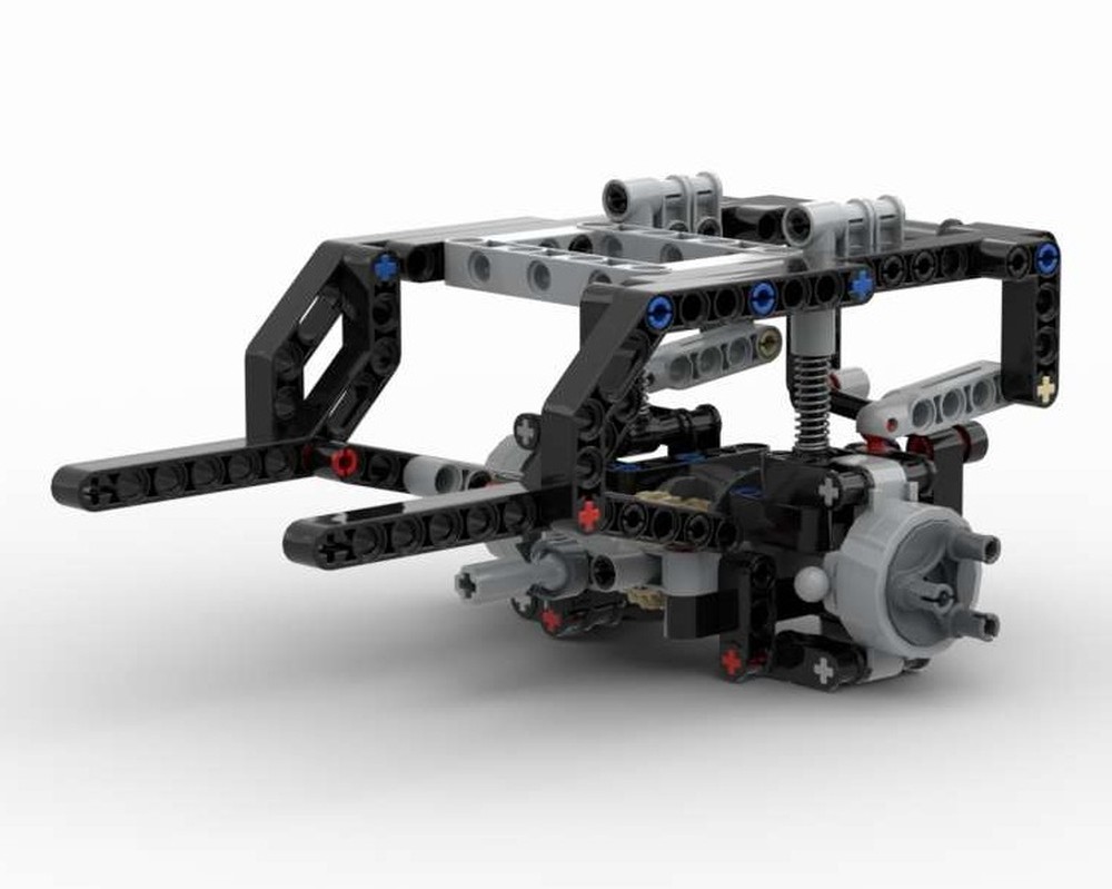 LEGO MOC-252002 Rear axle 11 stud by rambikleo | Rebrickable - Build ...