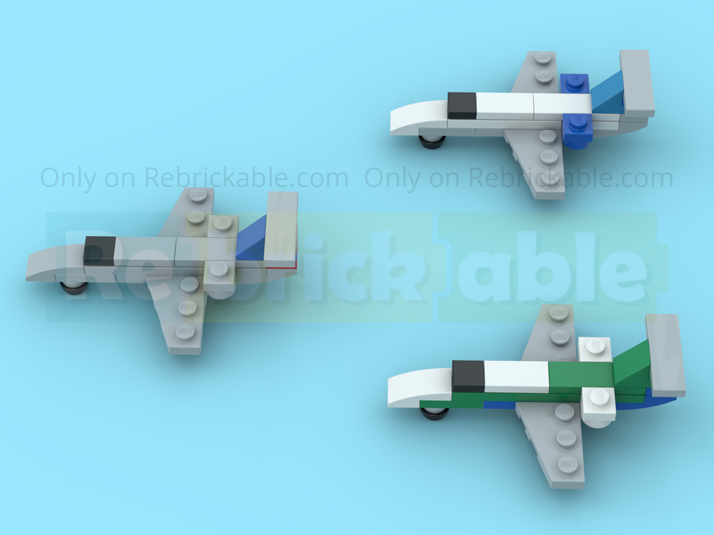 LEGO MOC-252011 Embraer ERJ-145 Bundle (1:400) by Planeproduction ...