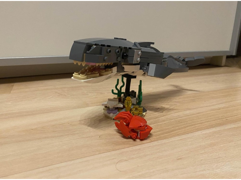 LEGO MOC-252048 Prehistoric Whale by Vahmi | Rebrickable - Build with LEGO
