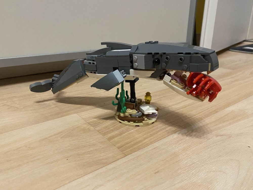 LEGO MOC-252048 Prehistoric Whale by Vahmi | Rebrickable - Build with LEGO