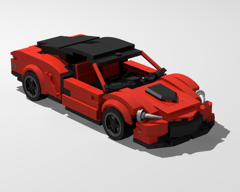 LEGO MOC Chevrolet Corvette Stingray C8 by Bluemaker | Rebrickable ...