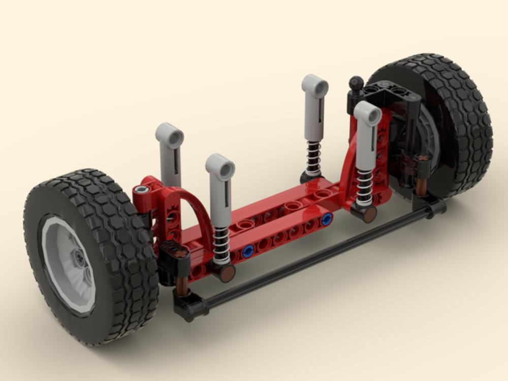 LEGO MOC-252061 Low Floor Bus - Steering mechanism - V1 by Gravibrick ...